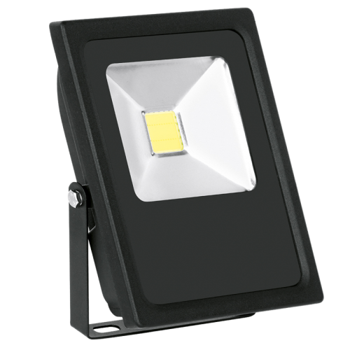 Aurora Lighting EN-FL10A/40 Helius Black Die-Cast Aluminium COB LED ...