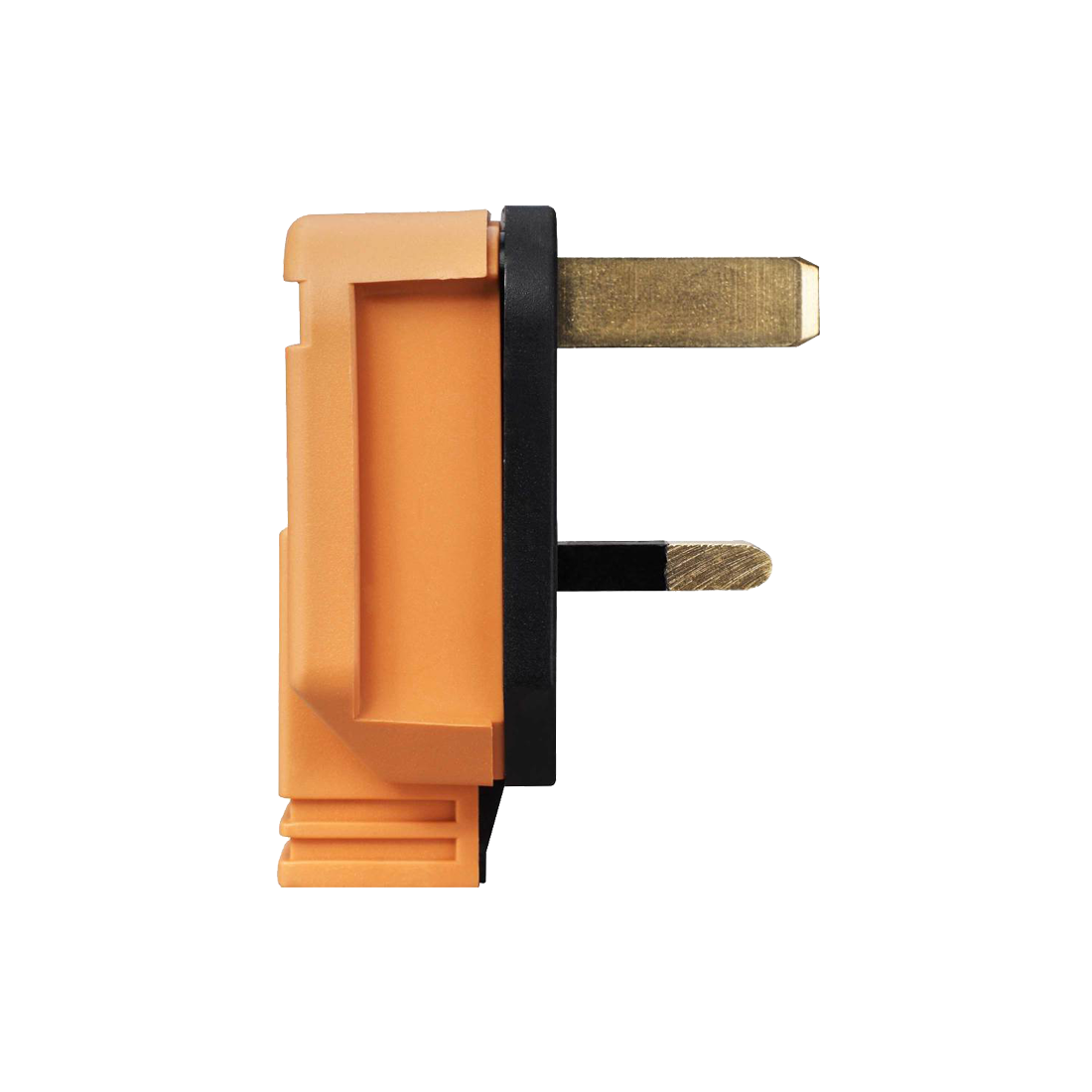 BG Electrical HDPT13O Permaplug Orange Rubber Sleeved Heavy Duty 3-Pin ...
