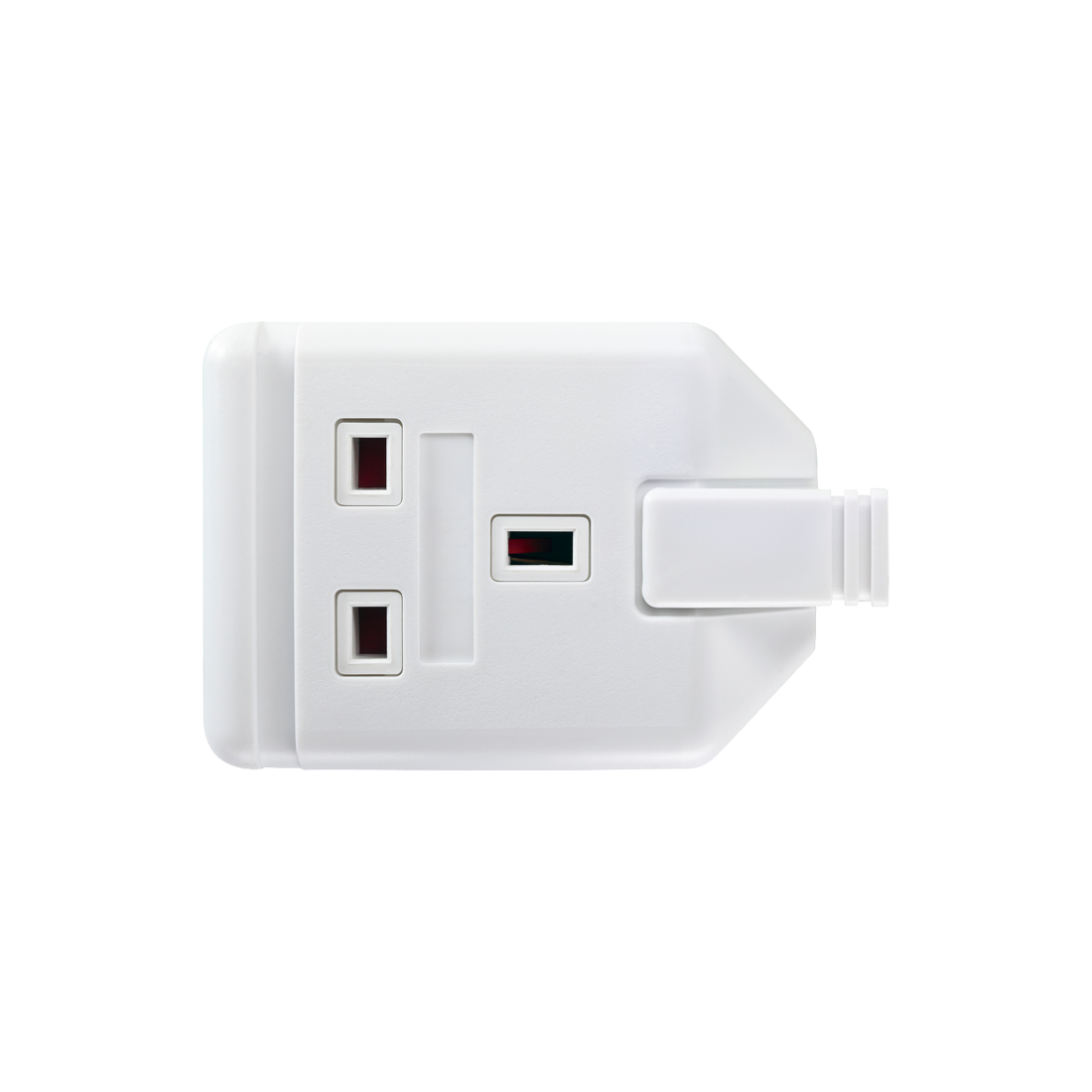 BG Electrical ELS13W Permaplug White Rubber 1 Gang Heavy Duty Trailing ...