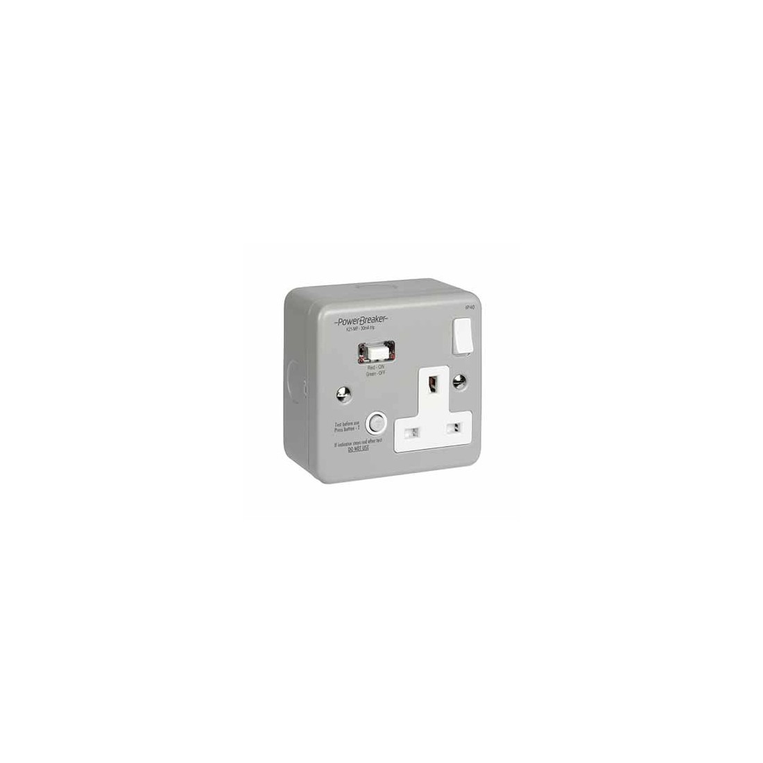 Greenbrook Electrical K21-MP PowerBreaker Metalclad 1 Gang Latching ...