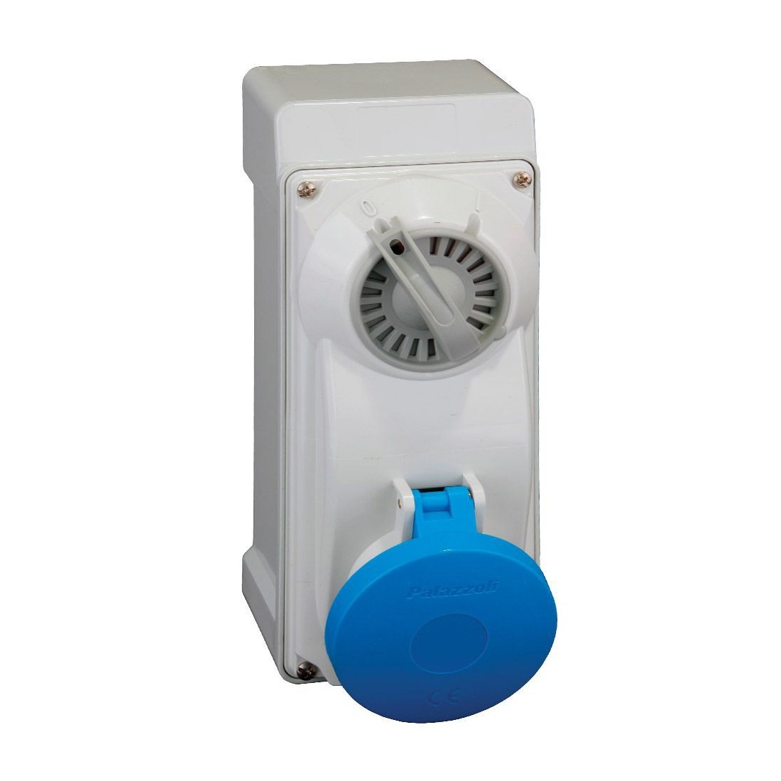Lewden PM16/3301NFPB Blue Plastic 2P+E 6H Switch Interlocked Socket ...