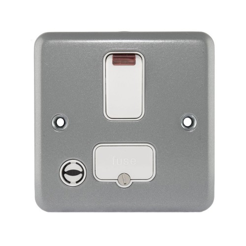 MK Electric K972ALM Metalclad Plus Double Pole Switched Fused ...