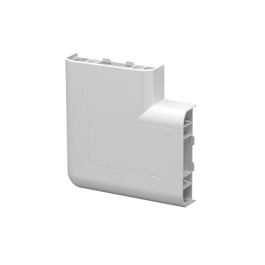 MK Electric VP185WHI Prestige 3D White PVC 3 Compartment Dado Trunking ...