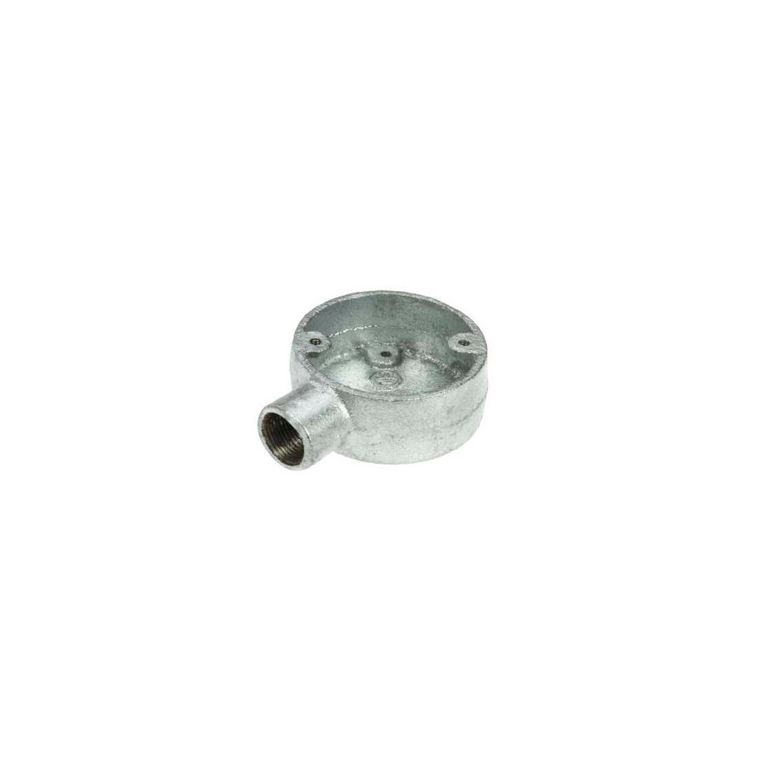 Niglon CB125G Galvanised Steel 1 Way Round Terminal Box For 25mm Steel ...