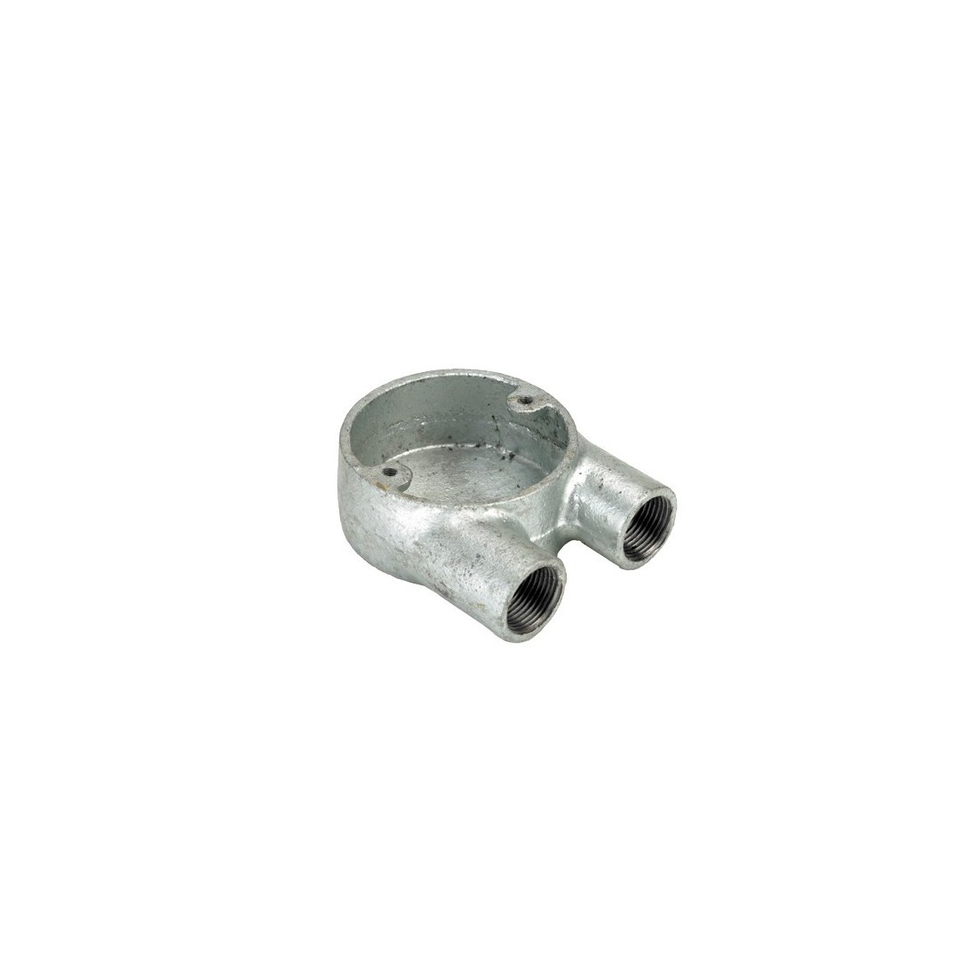 Niglon CBU220G Galvanised Steel 2 Way Round U Box For 20mm Steel ...