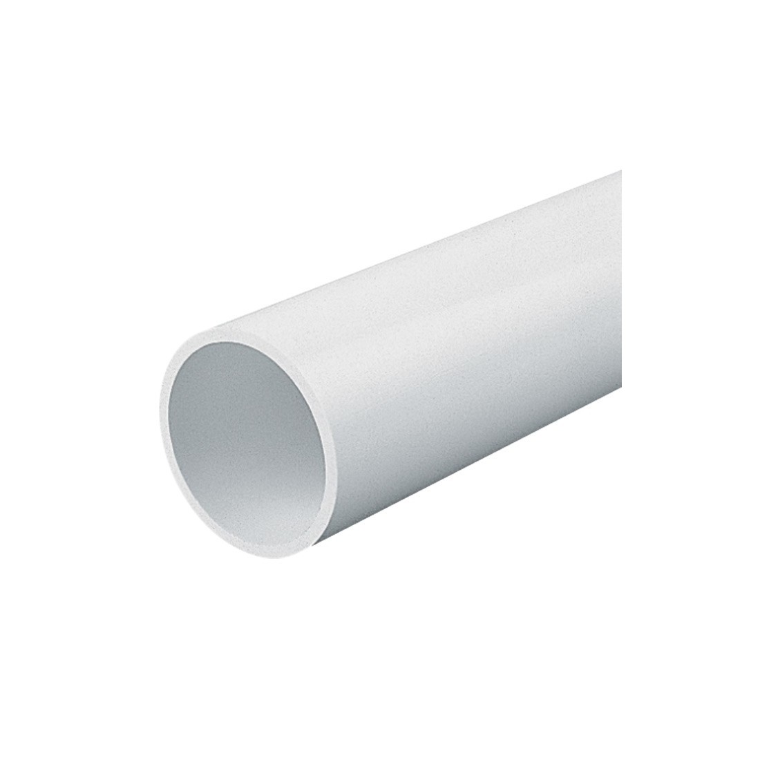 Marshall Tufflex CR6WH White High Impact Heavy Gauge Round PVC-U ...