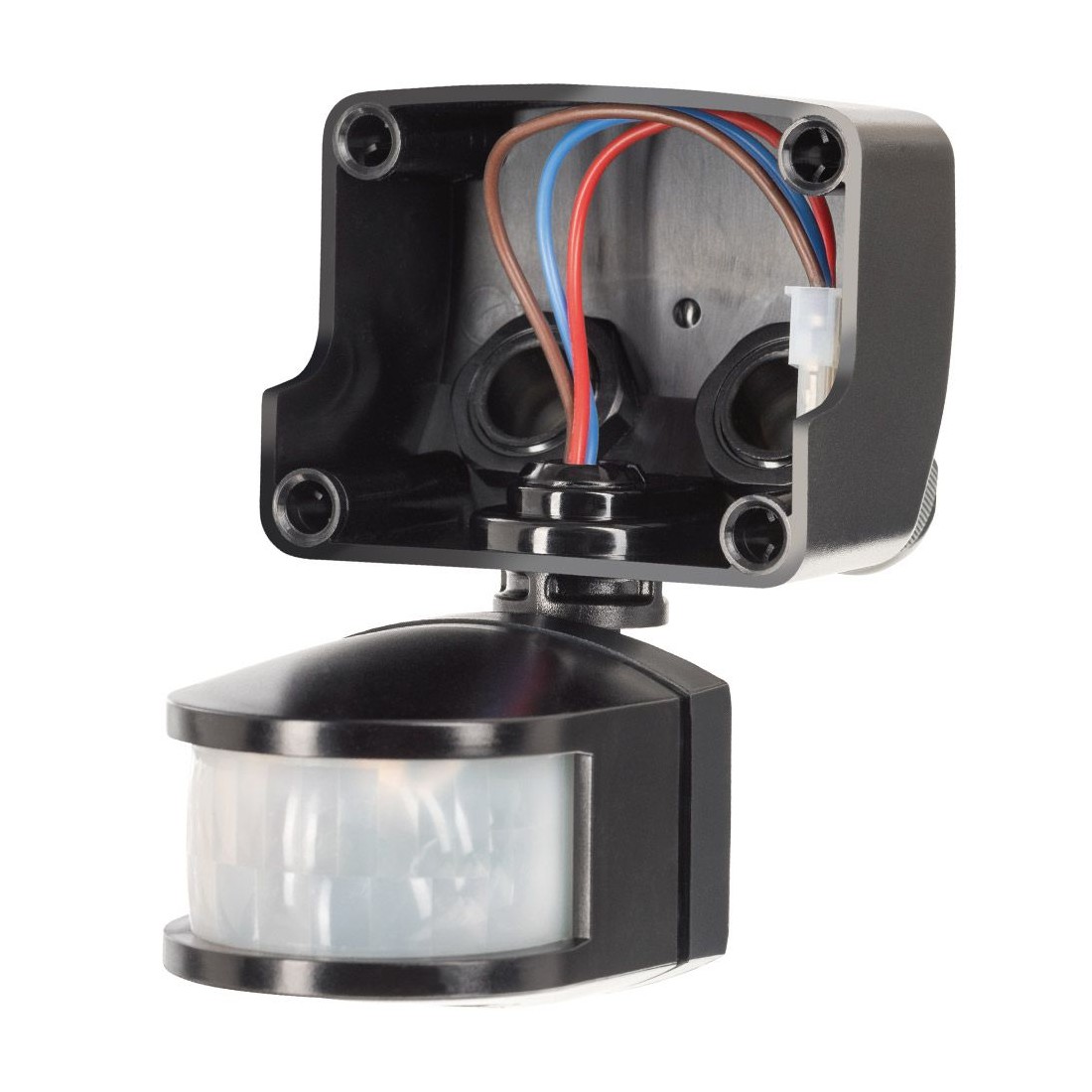 Timeguard LEDPROSLB Night Eye Pro Black Plug-and-Play Dedicated 180° PIR Detector With ...