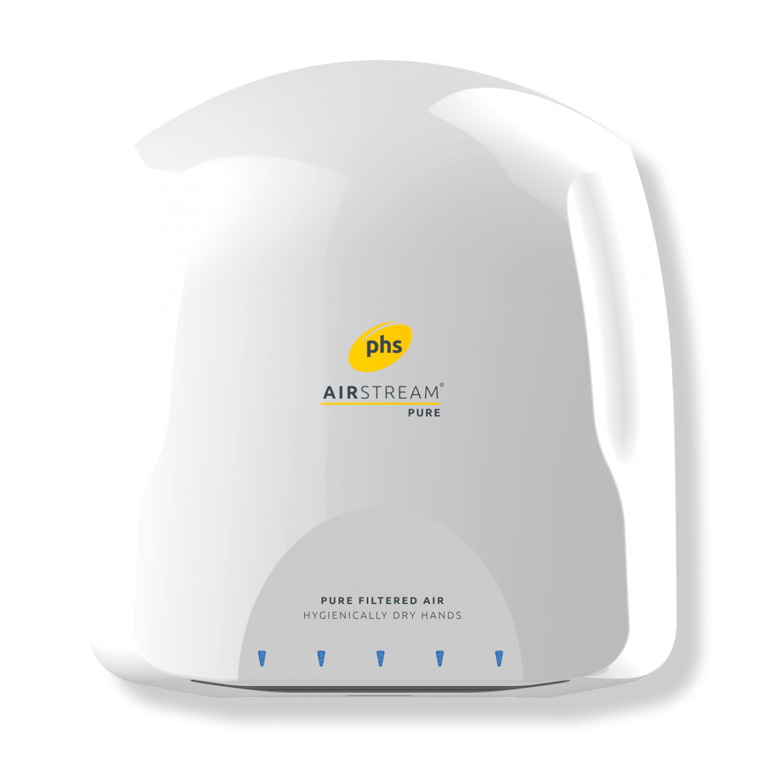 Warner Howard 091177PR Airstream Pure White Automatic Low Energy Hand ...