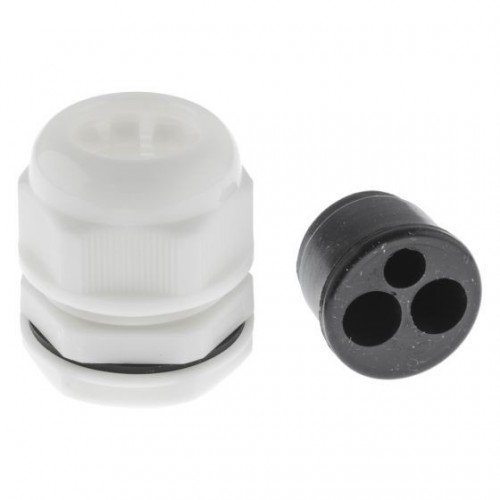 Wylex EIU Moulded Cable Gland Kit with 2 x Three Hole Compression ...