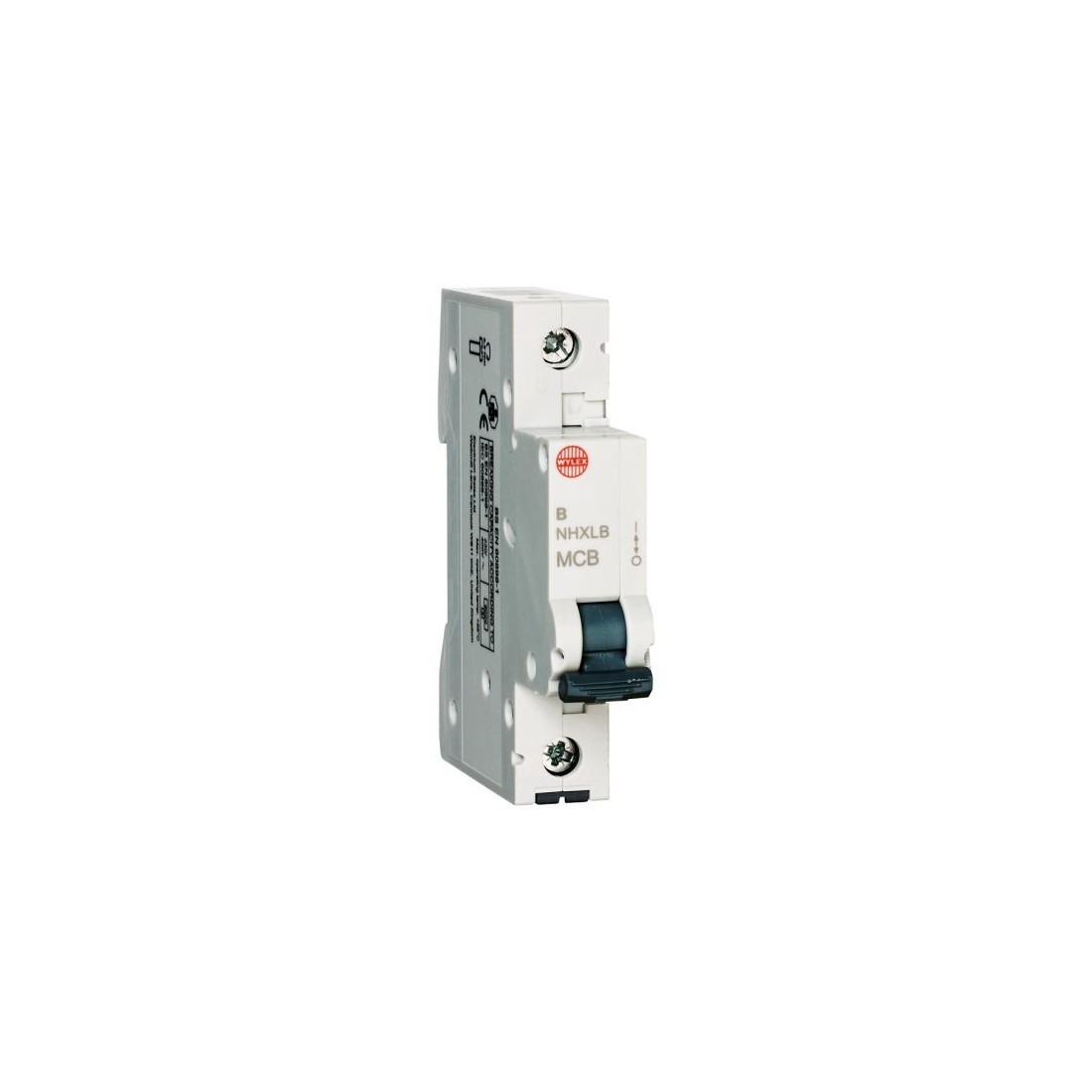 Wylex NHXLB06 NHXL 1 Module Single Pole B Curve Miniature Circuit Breaker MCB - For Domestic ...