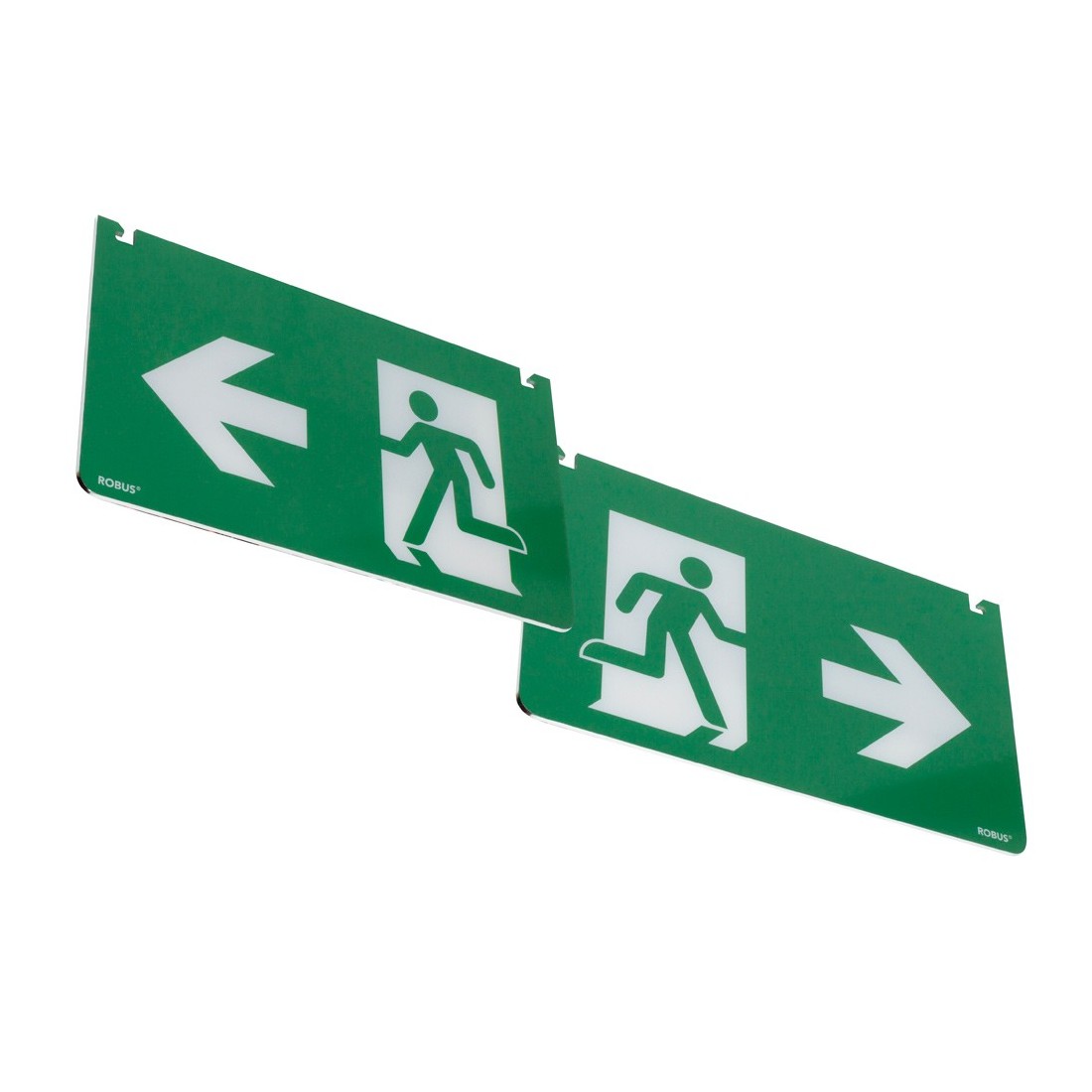 Robus RSSLR Swiss Green/White Running Man / Left+ Right Arrow Legends ...