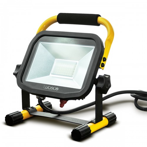 BG Electrical LSLPW181V Luceco IP44 110V 18W Portable LED Site Work ...