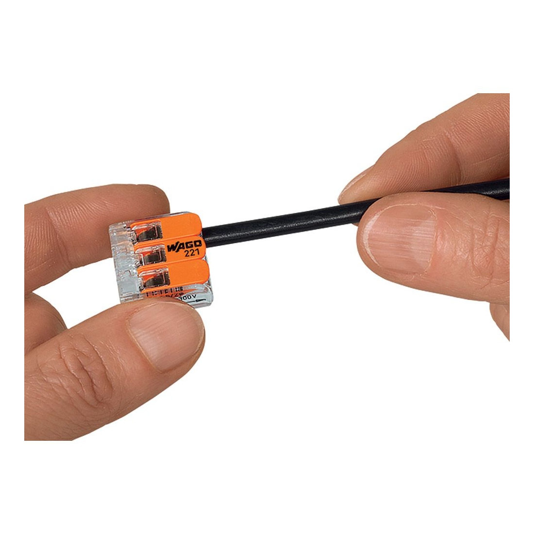 Wago 221-613 3 Way 0.5-6mm Cable Splicing Connector 30 Pack - IE