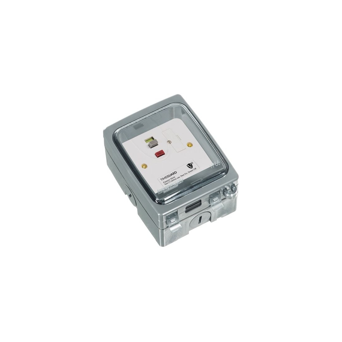 Timeguard TGV104NP Weathersafe Vision Grey Latching (Passive) RCD ...