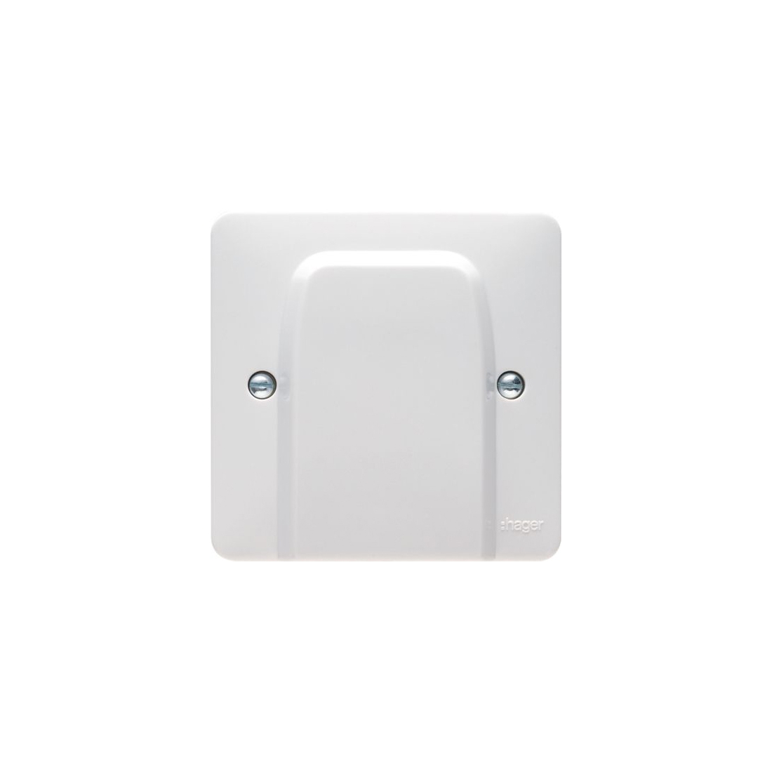 Hager WMP2FO Sollysta White Moulded Flex Outlet Plate 20A - Internet ...