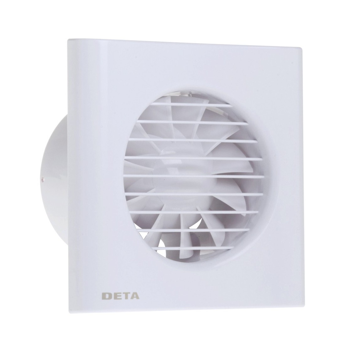 Deta 4601-PACK (Pack of 4) White Single Speed Axial Extractor Fan With ...
