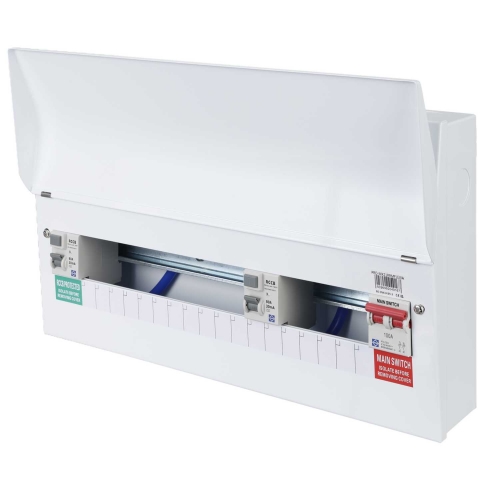Lewden PRO-MX21RRMFLEXIA 15+1 Way Split Consumer Unit With 100A ...