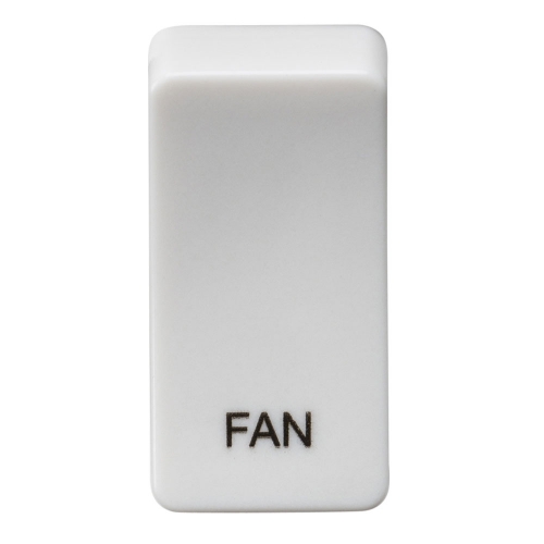 Knightsbridge GDFANU White Grid Rocker Cover Engraved FAN - Internet ...
