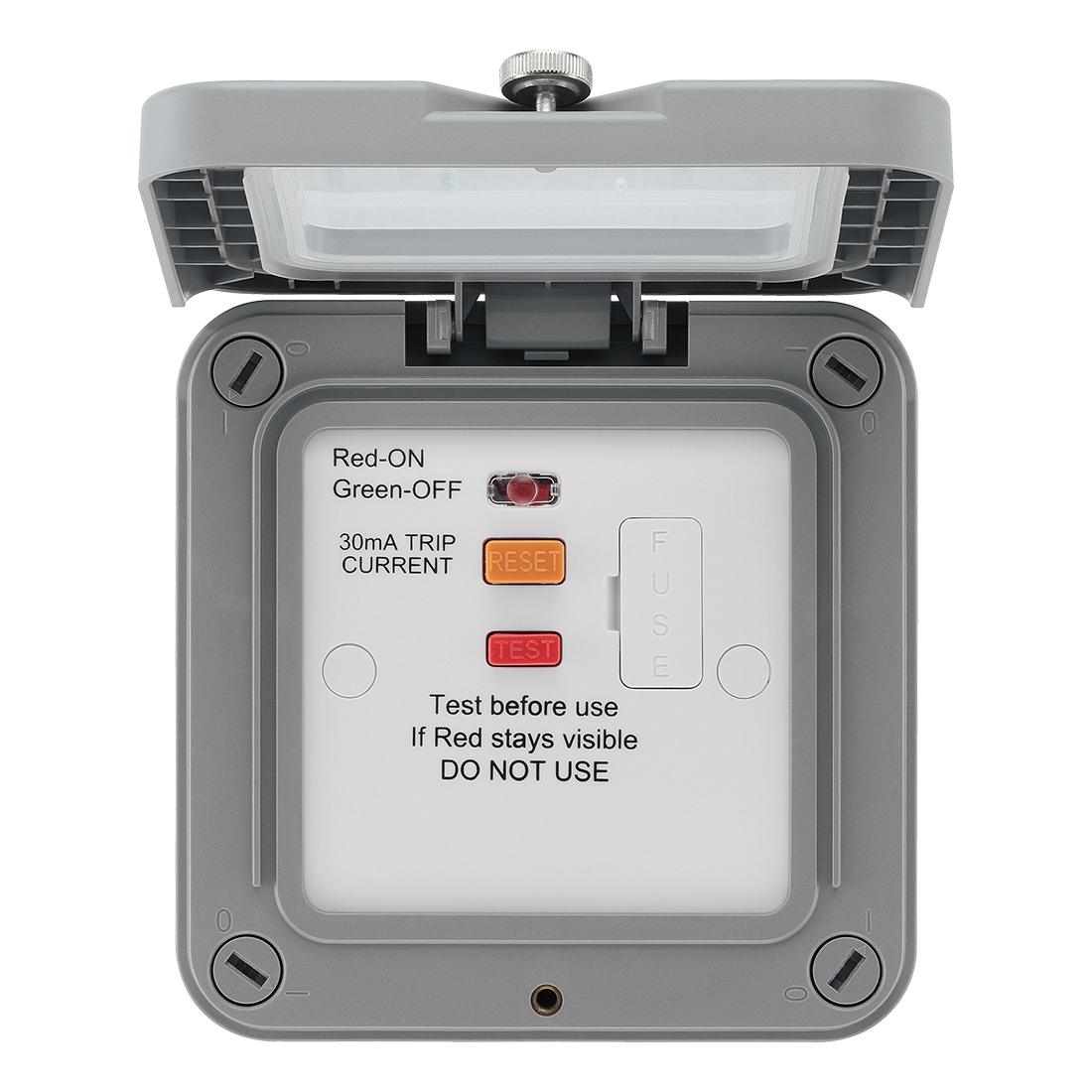 BG Electrical WP55ARCD Nexus Storm Grey Latching (Passive) RCD ...