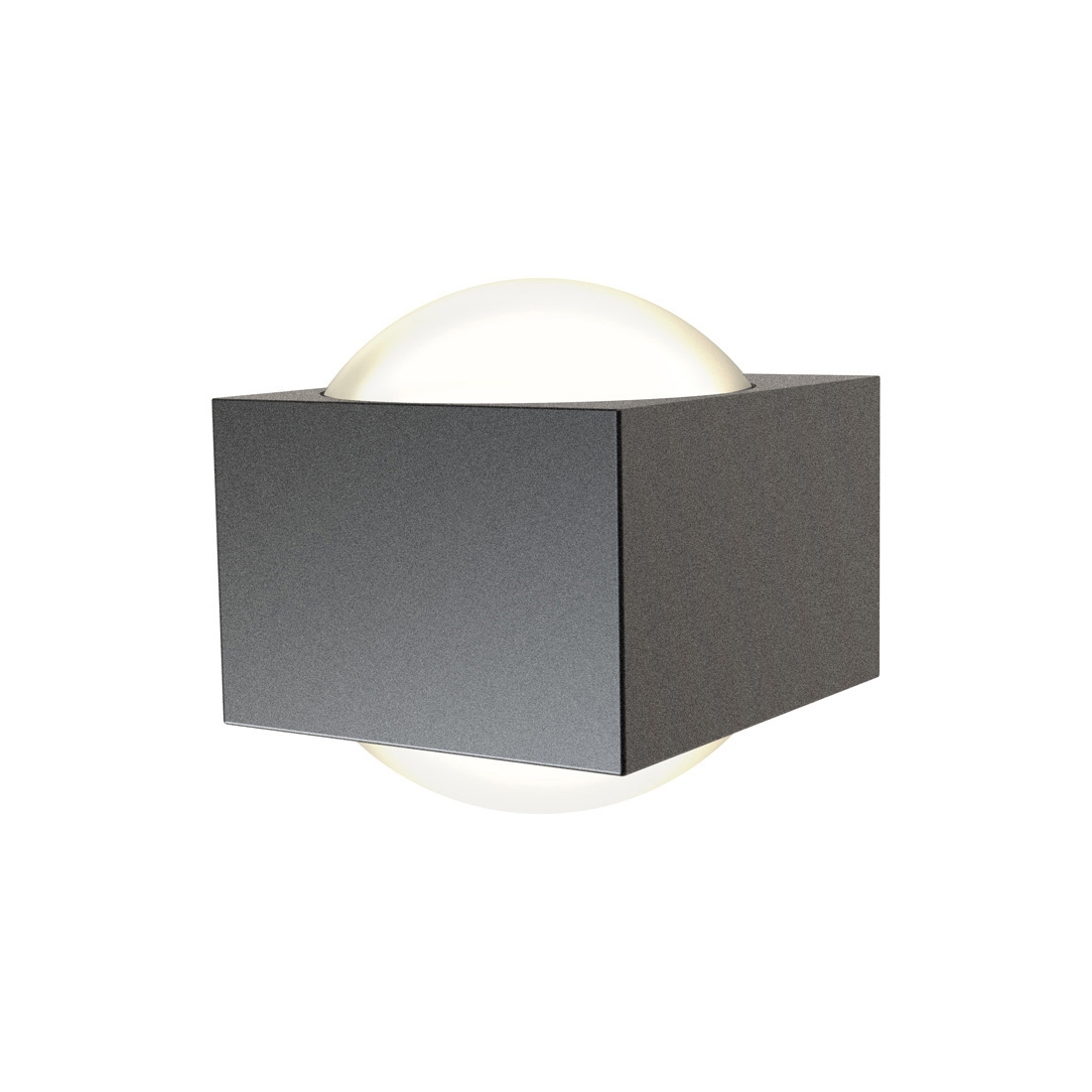 Ansell Lighting AMISASQ/GR/WW Misano Square Graphite LED Bi-Directional ...