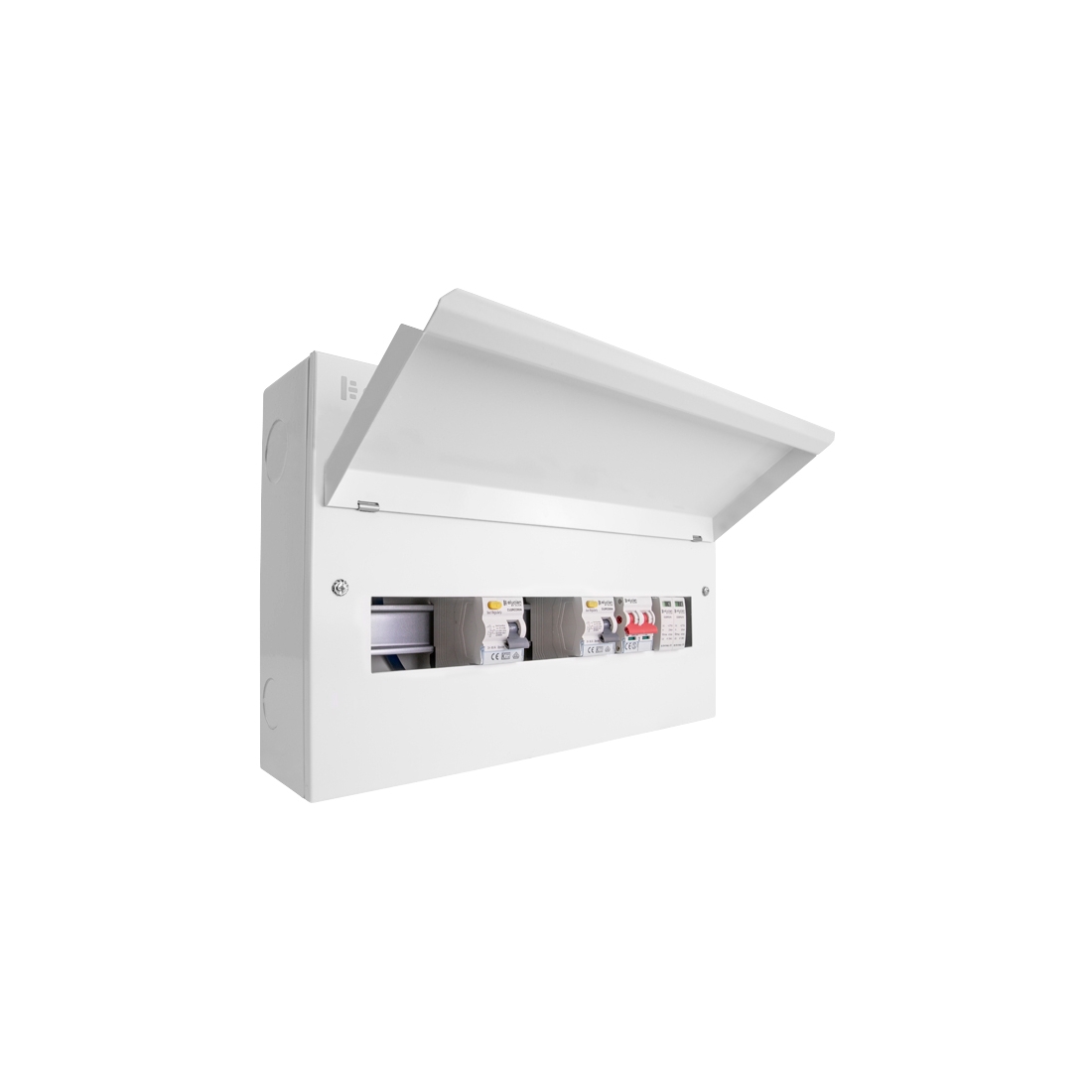 Scolmore CUEB18MSRCDSP10 Elucian 18 Way 18th Edition Dual RCD Consumer ...