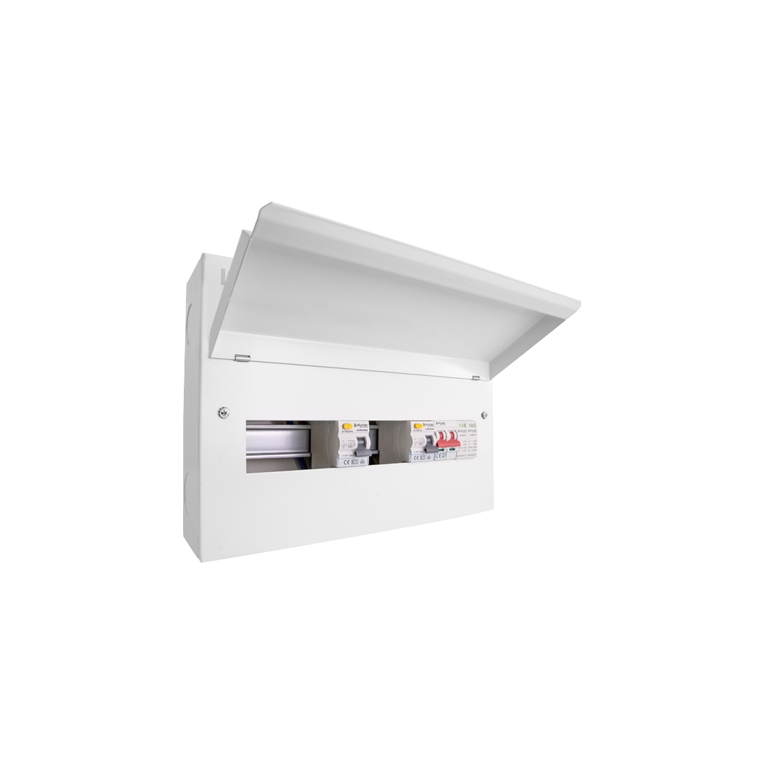 Scolmore CUEB16MSRCDSP8 Elucian 16 Way 18th Edition Dual RCD Consumer ...