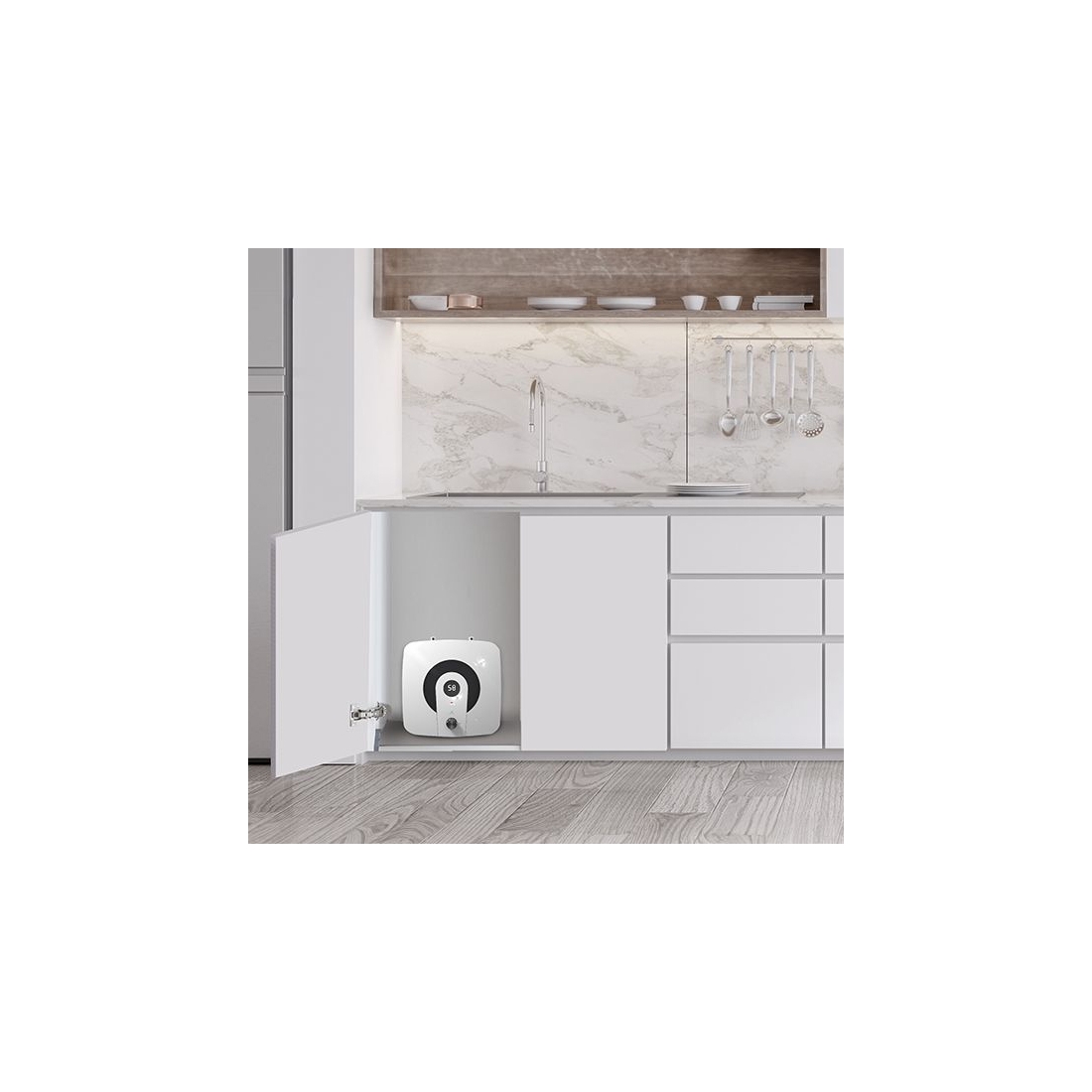 DexPro DXU15D Delux White 15 Litre 2kW Digital Unvented Undersink Water ...