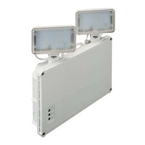 Collingwood Lighting EMTW400S Salvus White Polycarbonate Non-Maintained ...