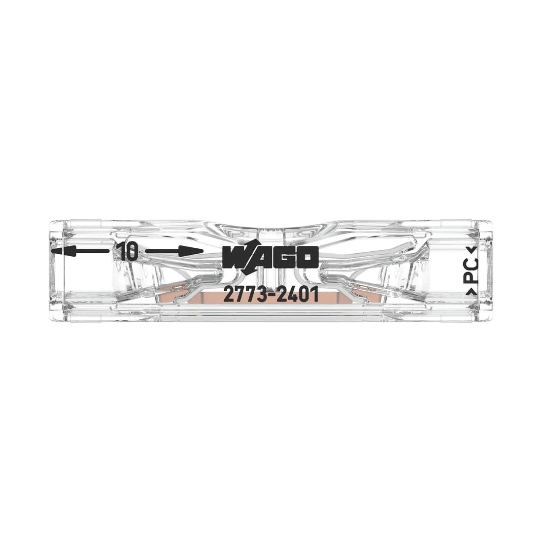 Wago 2773-2401 In-Line Push-Wire Cable Splicing Connector 0.75mm² ...