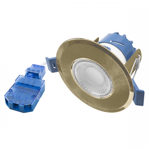 Ovia Lighting OXM-AB Inceptor Milli Antique Brass IP65 Fixed Wattage ...