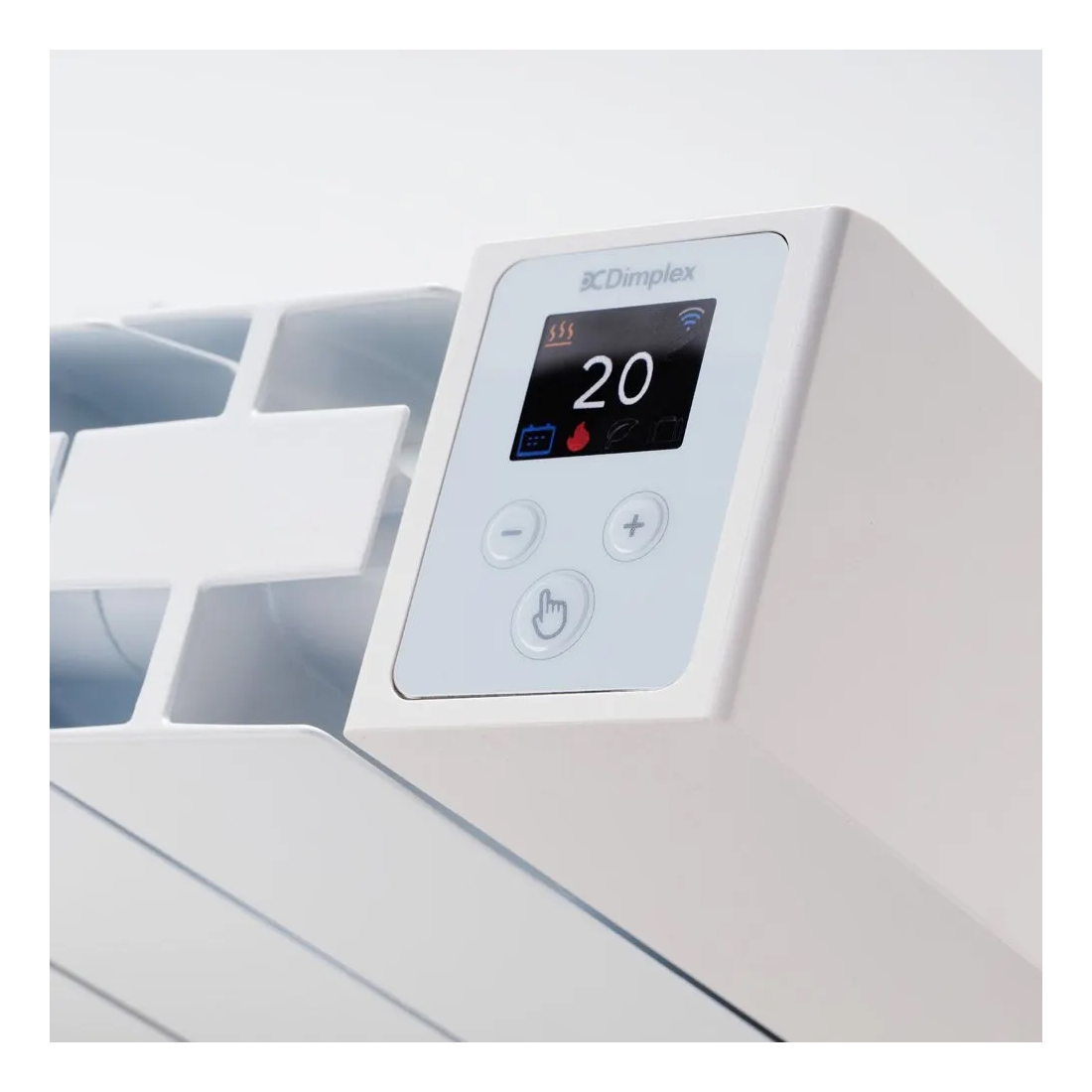 Dimplex DAR050 AluRad White Aluminium 500W Electric Radiator Wi-Fi App ...