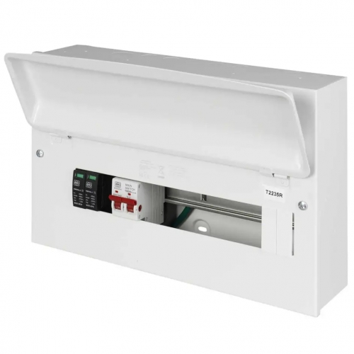 MK YS5716SMET Sentry White 16 Way Main Switch Consumer Unit With 100A ...