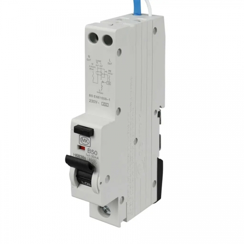 MK H6838s Sentry 1 Module 50A 6kA 30mA SP Type A B Curve RCBO - For ...