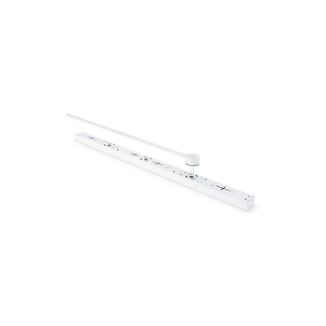 JCC Lighting JC100100 Skypack Pro White 4ft 20W 2950Lm Single LED ...