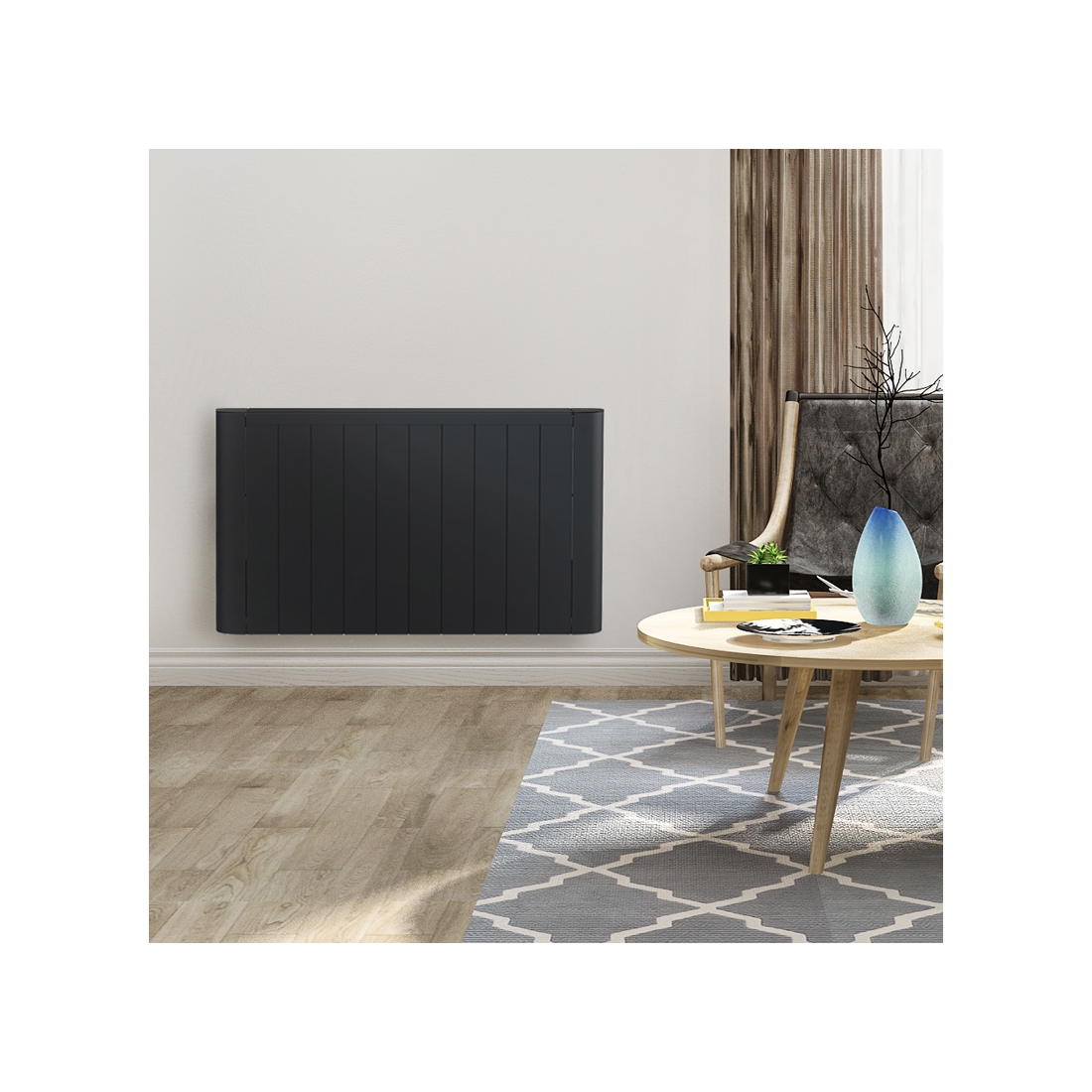 Dexpro DXE2000RA Delux Elite Anthracite 2000W Ceramic Core Electric ...