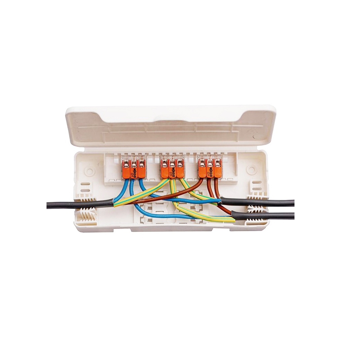 Wago 207-3323 Wagobox Pro White Multipurpose Electrical Junction ...