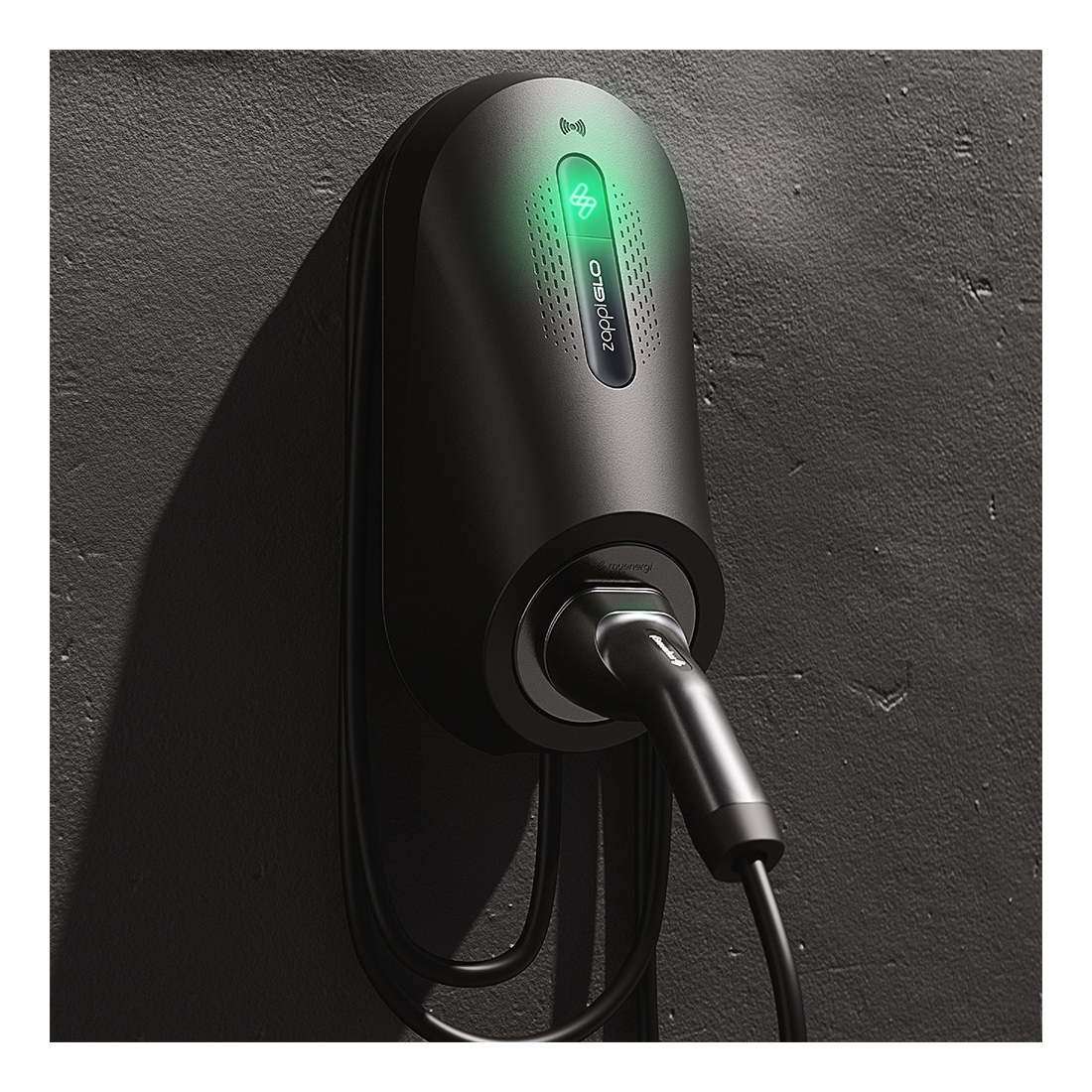 Myenergi ZAPPI-3AS07T-G Zappi Glo 7kW 1Ph IP65 Smart Tethered Mode 3 EV ...