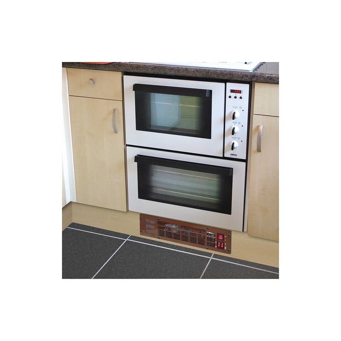 Eterna PFH2400 2400W Electric Plinth Heater (480mm wide x 125mm high ...