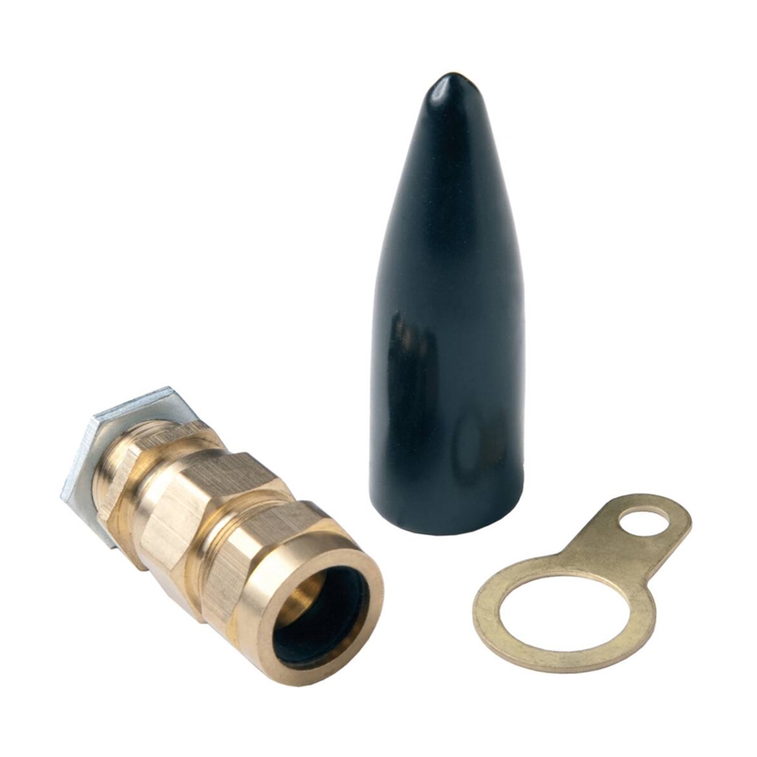 Wiska CW50PACK Brass CW 50mm Outdoor Cable Gland Pack With 1 x Gland ...